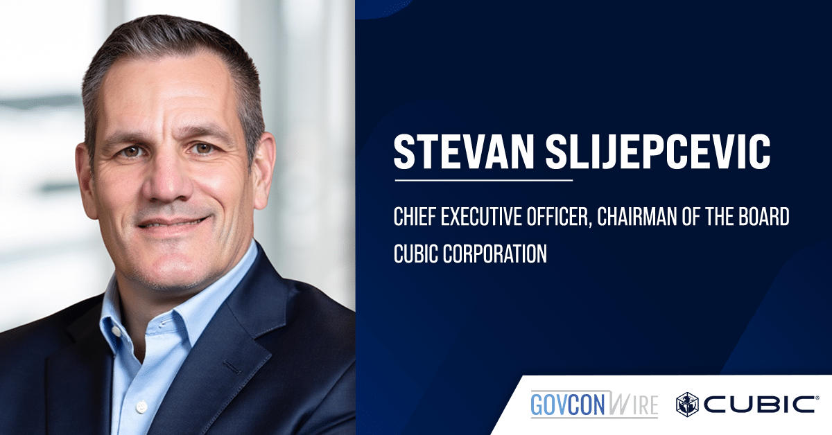 Cubic CEO Stevan Slijepcevic Appointed Chairman of the Board - Sell To ...